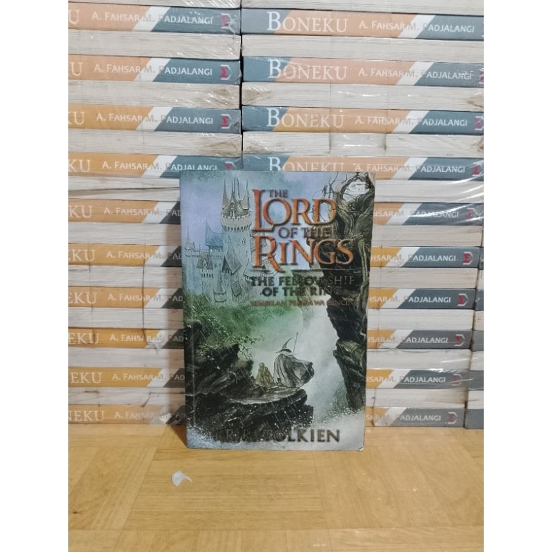 Jual BUKU ORIGINAL - THE LORD OF THE RINGS THE FELLOWSHIP OF THE RING SEMBILAN PEMBAWA CINCIN ...