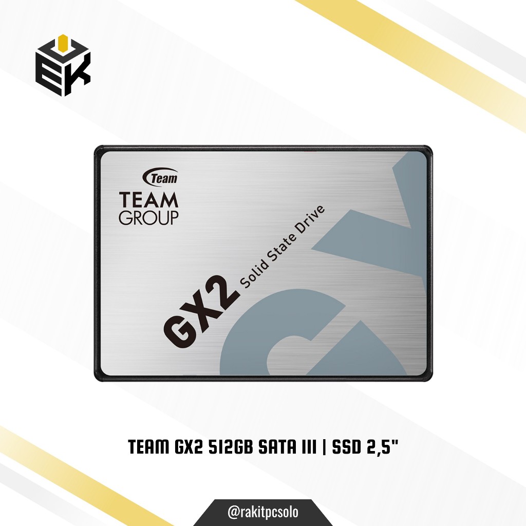 Jual Team GX2 512GB SSD Sata 512 GB SATAIII Sata 3 Team Group Solid ...