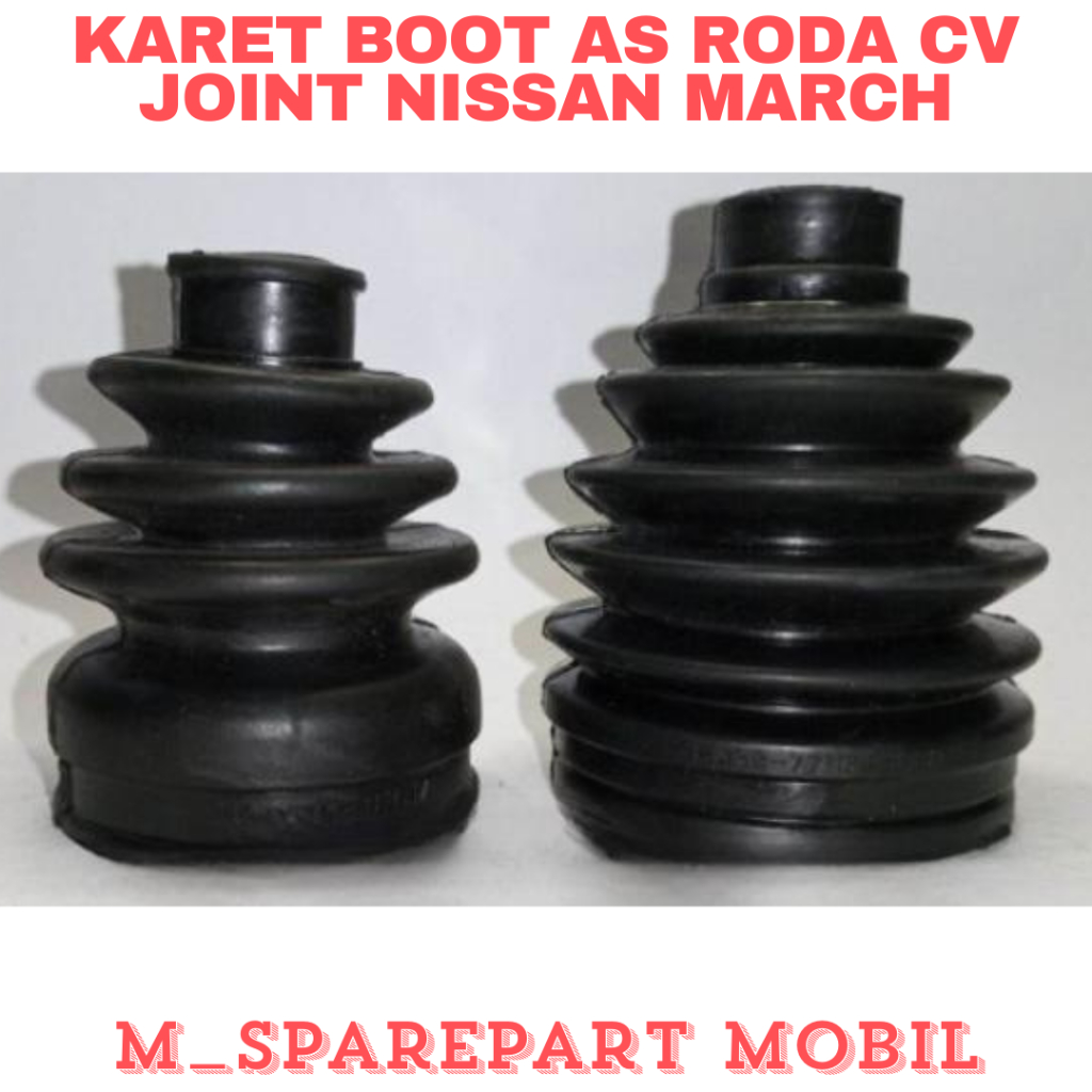 Jual SPAREPART MOBIL PREMIUM KARET BOOT AS RODA CV JOINT NISSAN MARCH ...