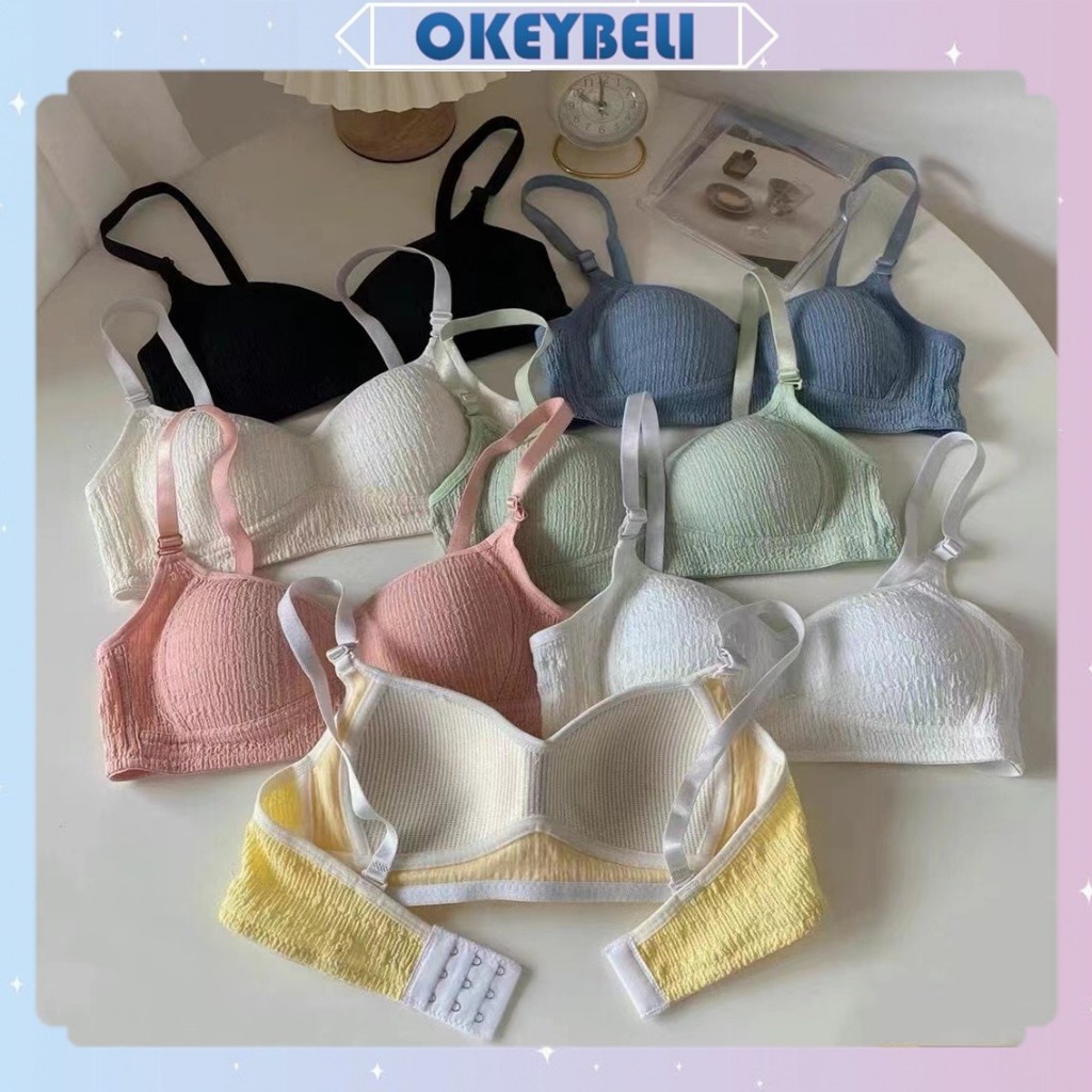 Jual •OKEY BELI•BR1737 Bh Bra Renda Wanita Tanpa Kawat Seamles Sexy ...