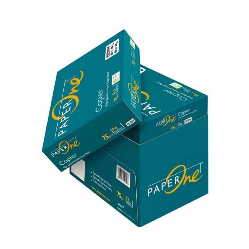 Jual Kertas HVS 75gsm Folio PaperOne (1Rim isi 500Lembar) | Shopee ...