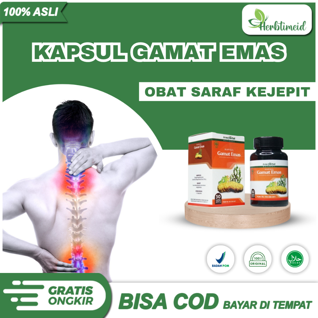 Jual Obat Saraf Terjepit Syaraf Kejepit Saraf Pinggang Kejepit Syaraf ...