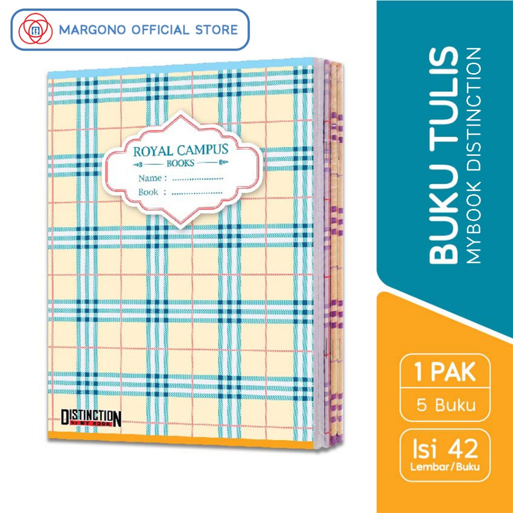 Jual My Book Distinction Buku Tulis Boxy / Panjang Royal Campus New ...