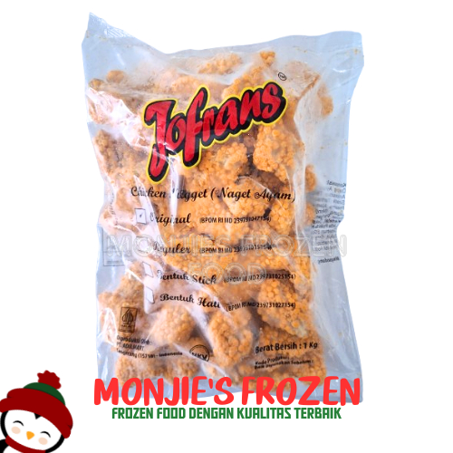 Jual JOFRANS Chicken Nugget Crispy 1kg - naget Ayam | Shopee Indonesia