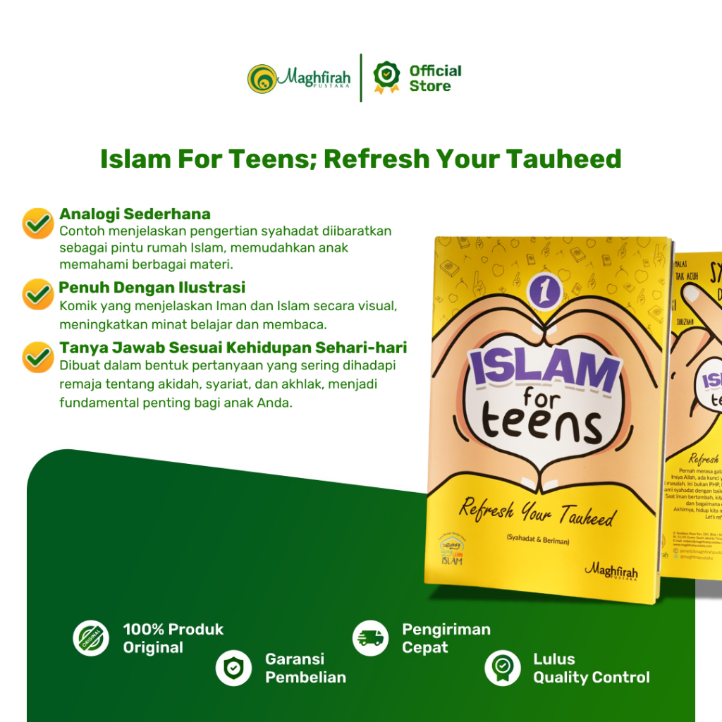 Jual Maghfirah Pustaka Islam For Teens Refresh Your Tauheed Buku Komik ...