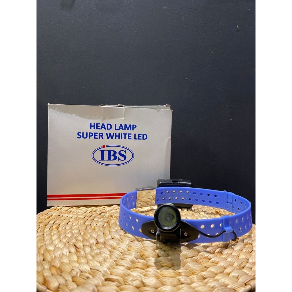 Jual IBS Headlamp Super White LED - Senter Kepala Medis | Shopee Indonesia