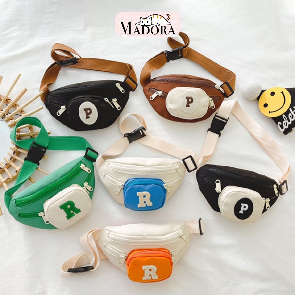 Jual Madora Waist Bag Tas Selempang Anak Laki Laki Korean Style ...