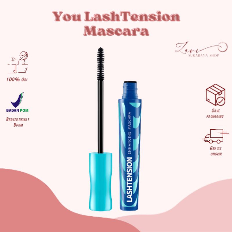 Jual YOU Lashtension Mascara | Shopee Indonesia