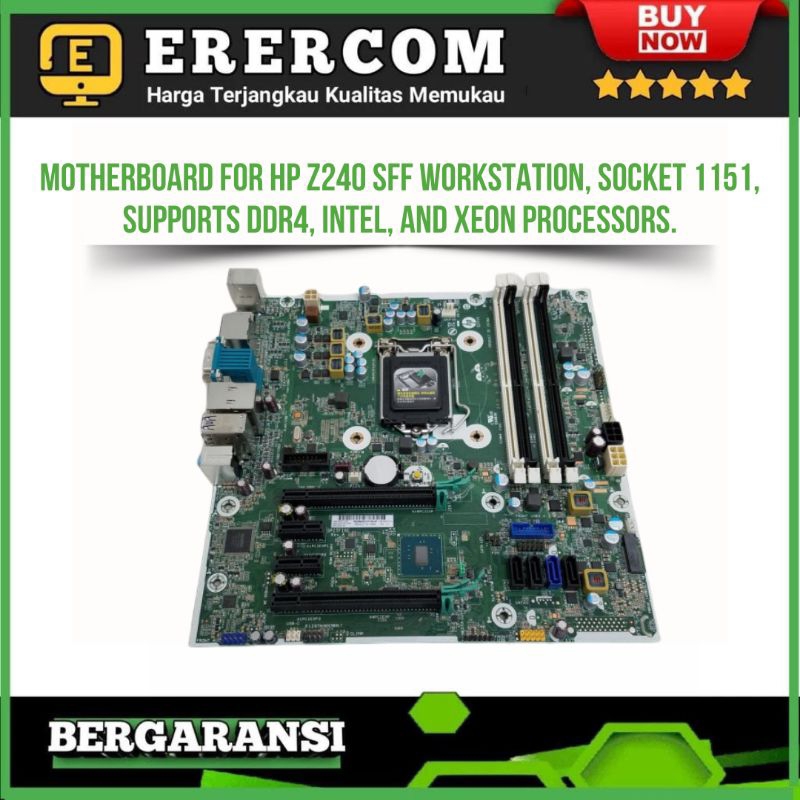 Jual Mainboard Motherboard Mobo PC Built up HP Z240 SFF Workstation ...
