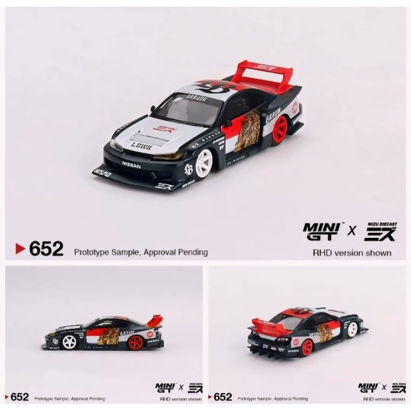 Jual MINI GT 652 LBWK SUPER SILHOUETTE NISSAN SILVIA S15 "GARUDA ...