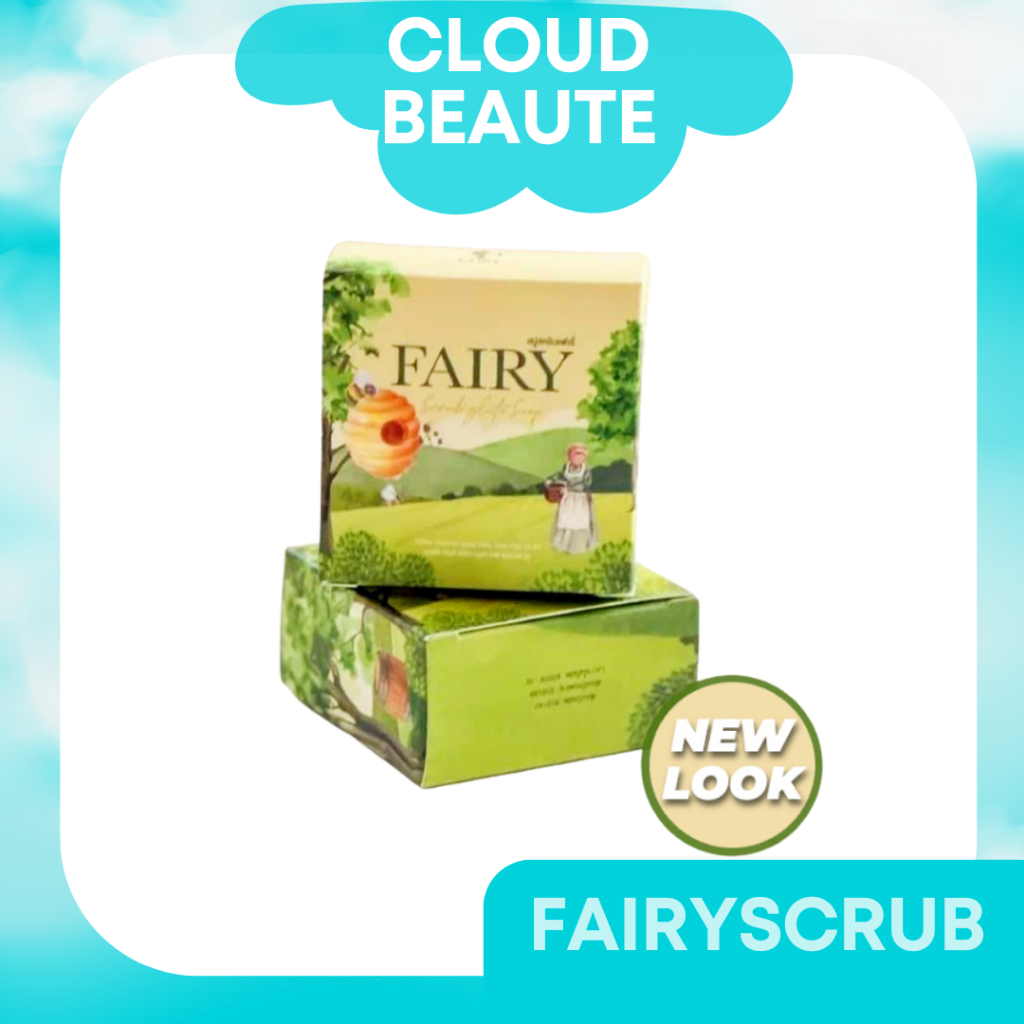 Jual FAIRY SCRUB GLUTA SOAP NEW PACKAGING 2in1 FACE AND BODY | Shopee ...