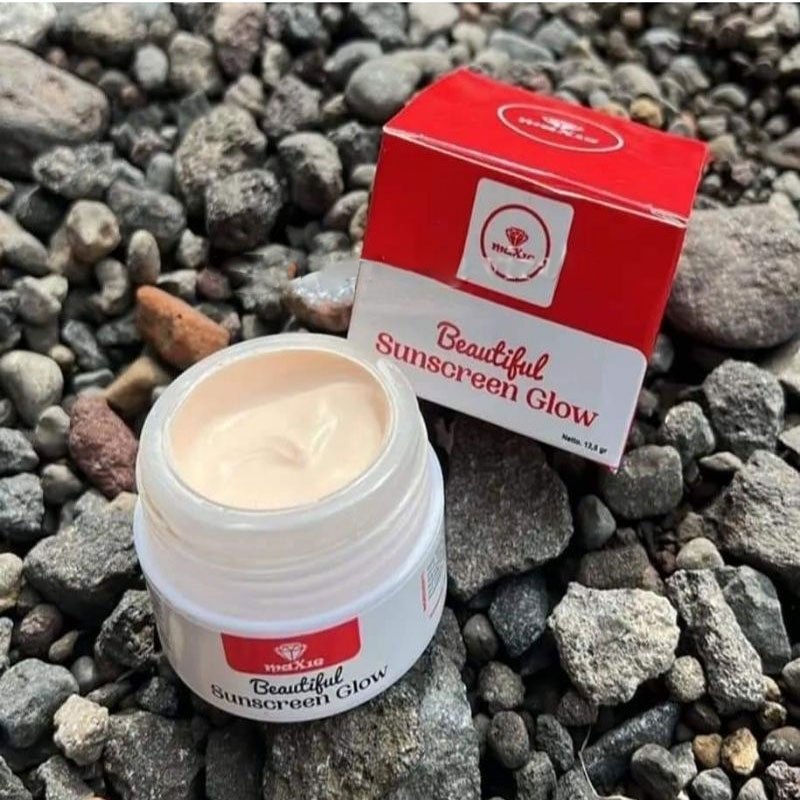 Jual Maxie Sunscreen Beautiful Glow Original Kemasan Baru | Shopee ...