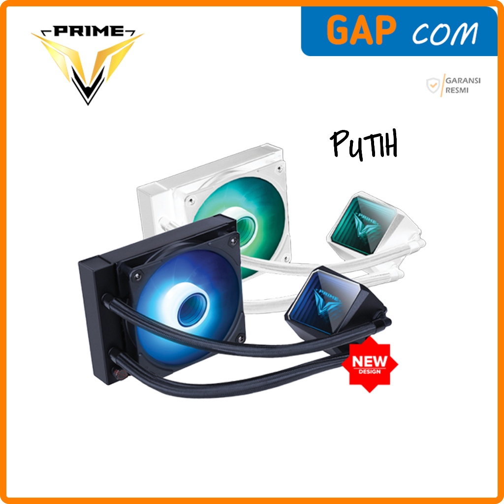 Jual CPU Cooler Prime Polar 120T V2 ARGB Water Cooling Radiator Aura ...