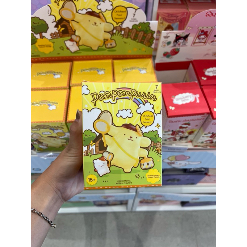 Jual Miniso x Sanrio ‼️ Blind Box Figure Pompompurin Childhood Four ...