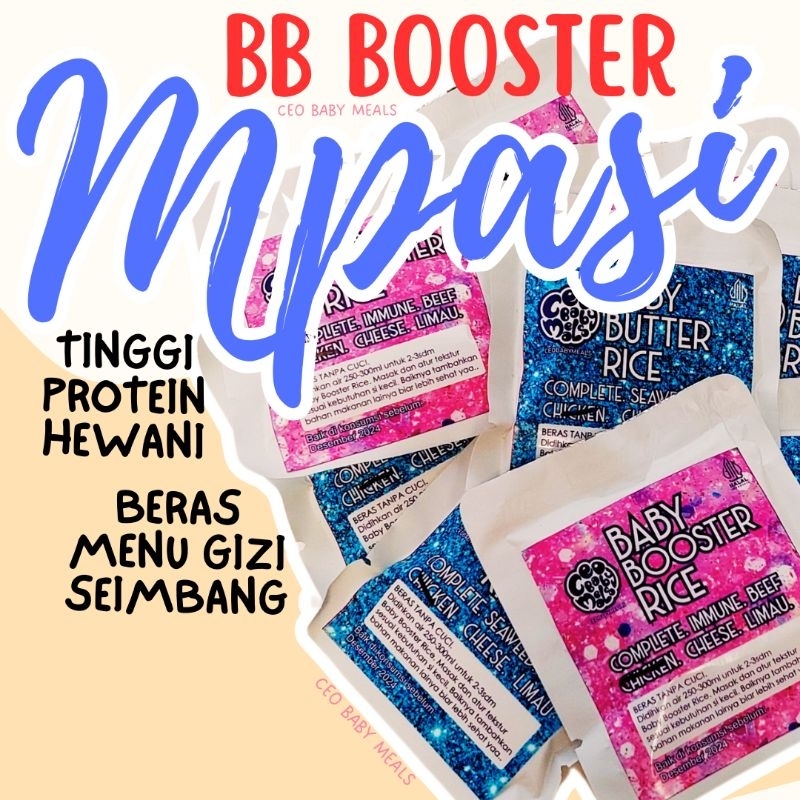 Jual 4 BERAS BOOSTER ANAK SCT - BUBUR MPASI - BUTTER RICE MPASI - BERAS BAYI MPASI BB BOOSTER ...