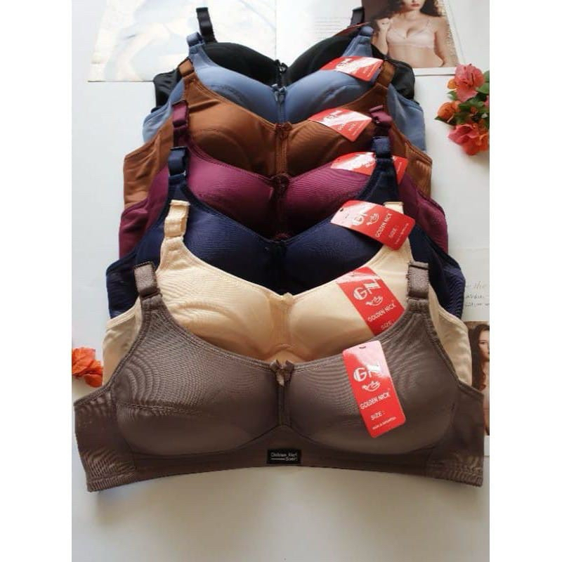 Jual 1PCS TERLARIS BH GOLDEN NICK SPORT TANPA BUSA KAIT 2 | BRA TANPA BUSA TERMURAH | Shopee ...