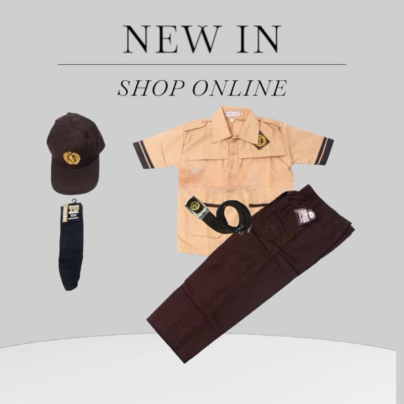 Jual sergam sekolah sd Setelan Super Lengkap Pramuka Siaga Seragam ...