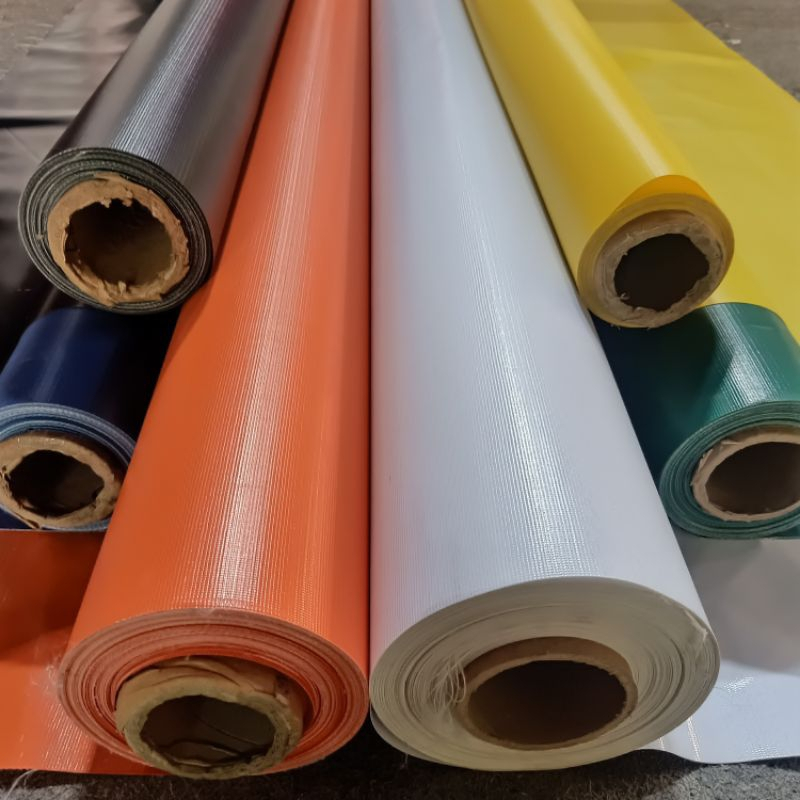 Jual Terpaulin Korea terpal pvc / terpal semi karet/ ukuran 4x6 meter ...