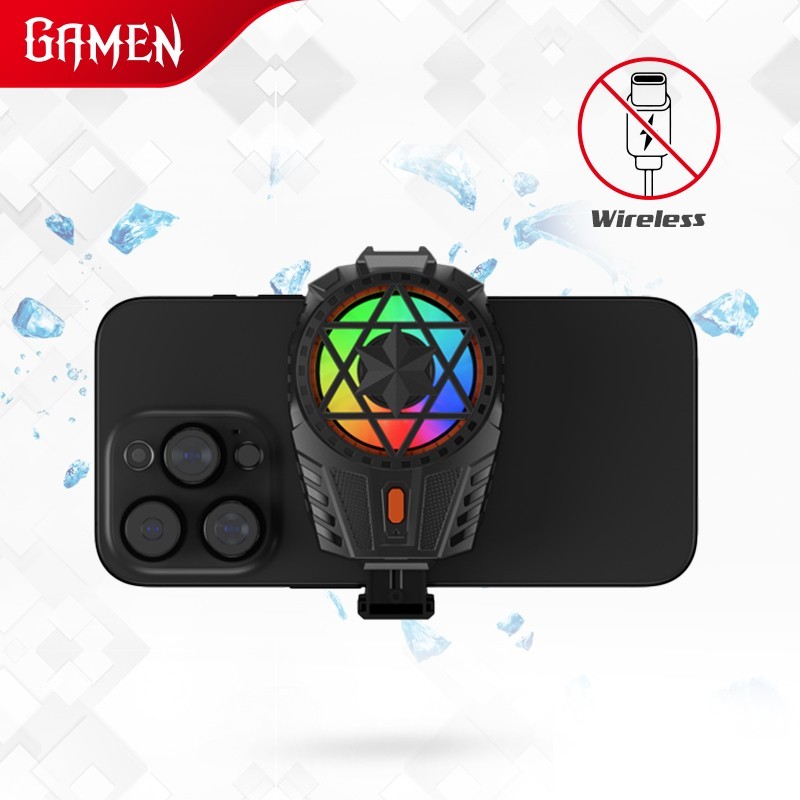 Jual GAMEN Wireless Fan Cooler GMR02S Radiator Pendingin HP Cooling Fan ...