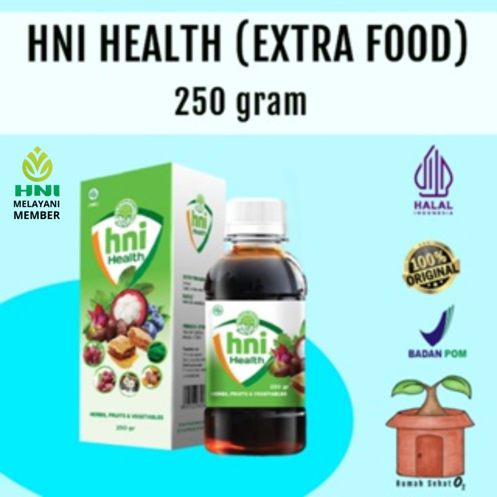 Jual HNI Health Extra Food Nutrisi Suplemen Buah Sayur Fruits ...