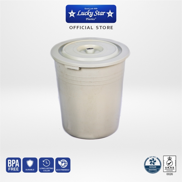Jual Lucky Star - TIMBA 60 LTR + TUTUP / TIMBA PLASTIK AIR TUTUP ...