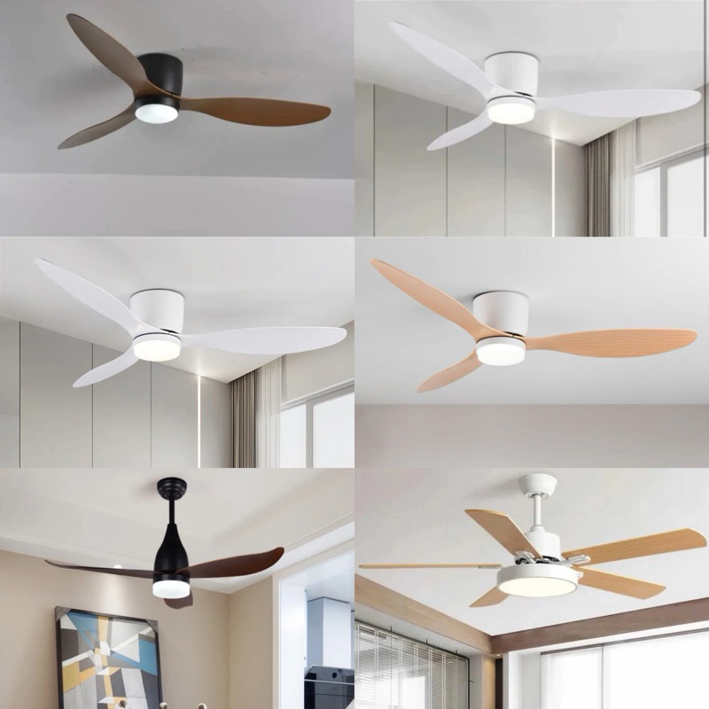 Jual Kipas Angin Gantung Plafon Smart Ceiling Fan 42 Inch / 52 Inch 2 ...