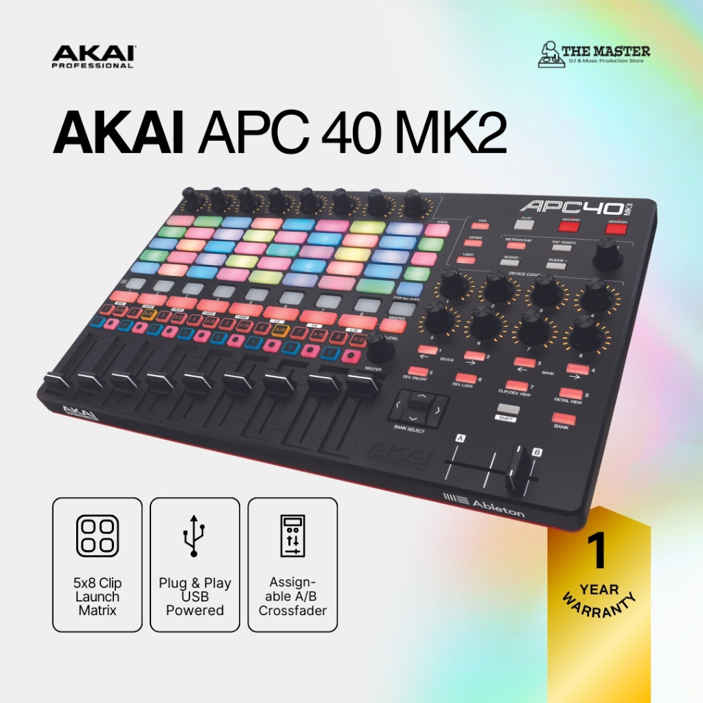 Jual [Ready Stock] Akai APC40 MK2 | APC 40 MKII Ableton Keyboard Midi Controller | Shopee Indonesia