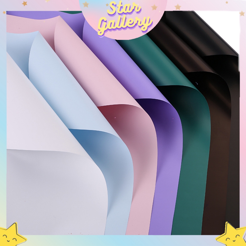 Jual Kertas Buket Bunga Warna Full Flower Wrapping Paper Cellophane ...