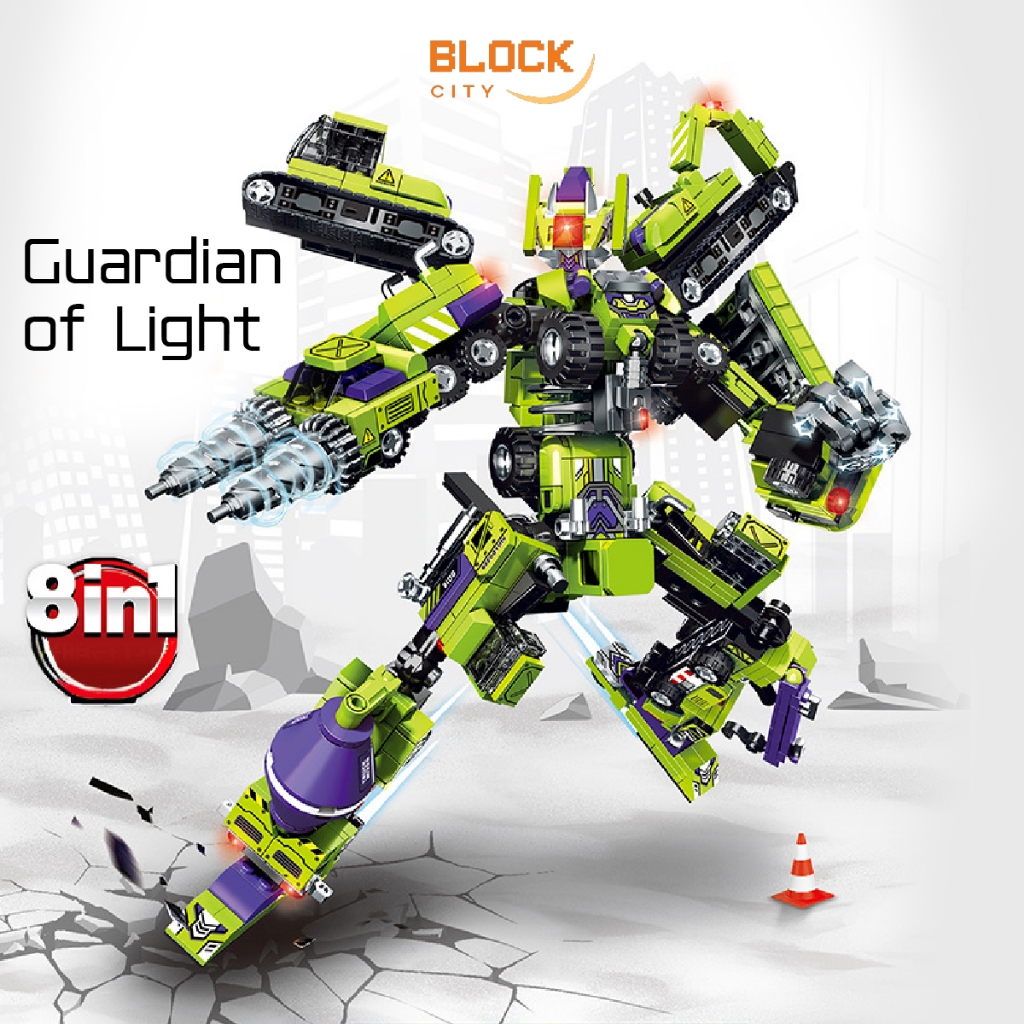 Jual Block City- Sembo Car & Robot Block | Shopee Indonesia