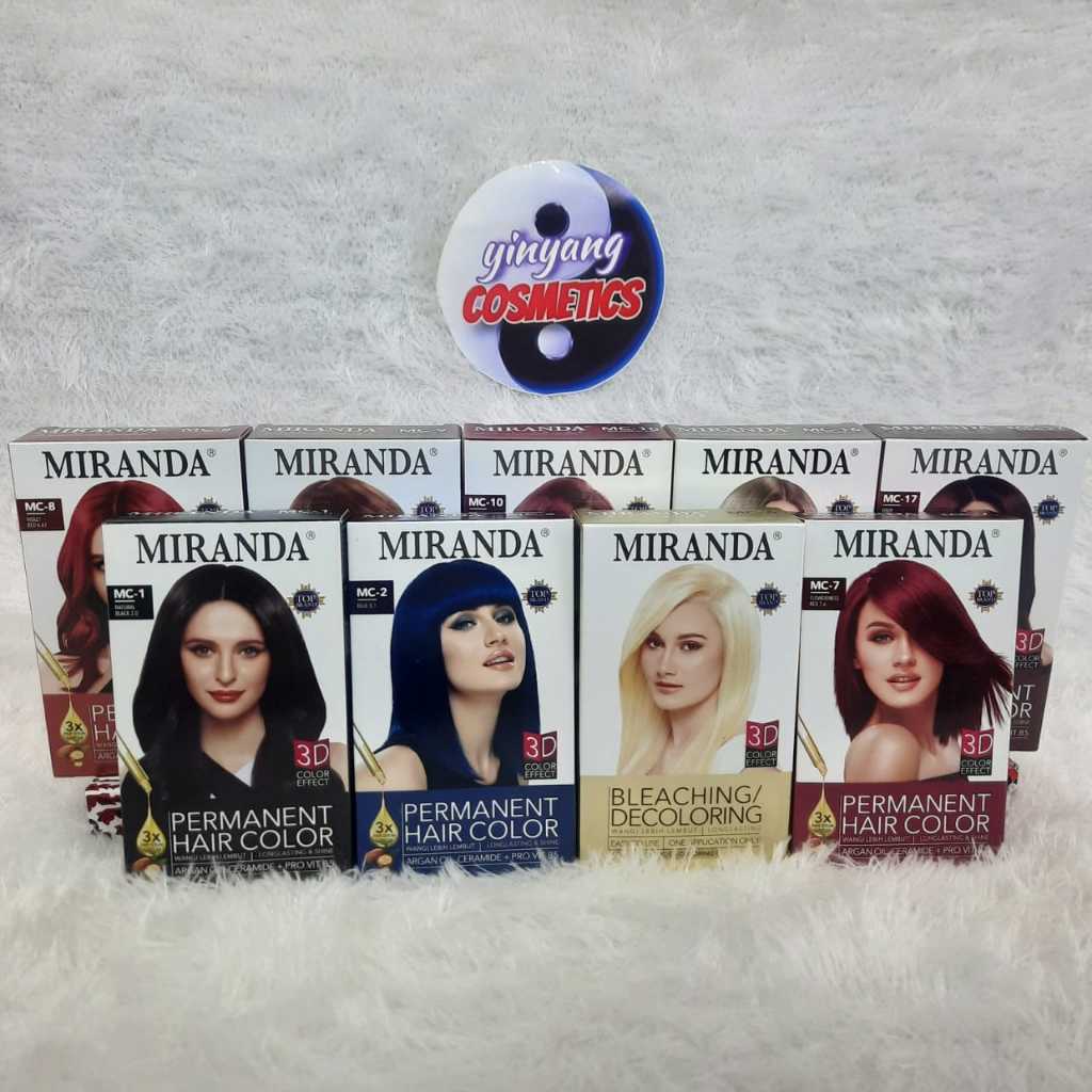 Jual Miranda Hair Color Cream 30ml (Semir Rambut) | Shopee Indonesia