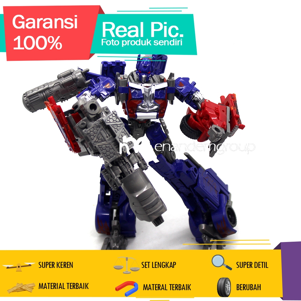 Jual Mainan Edukasi Anak Robot Robotan Mobil Autobot Giant Commander ...