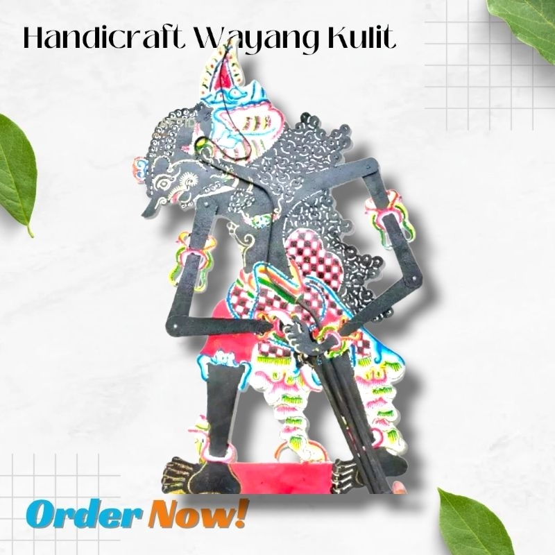 Jual Wayang Alusan Kulit Asli Jagalabilawa Wayang Kulit Warna Hitam ...