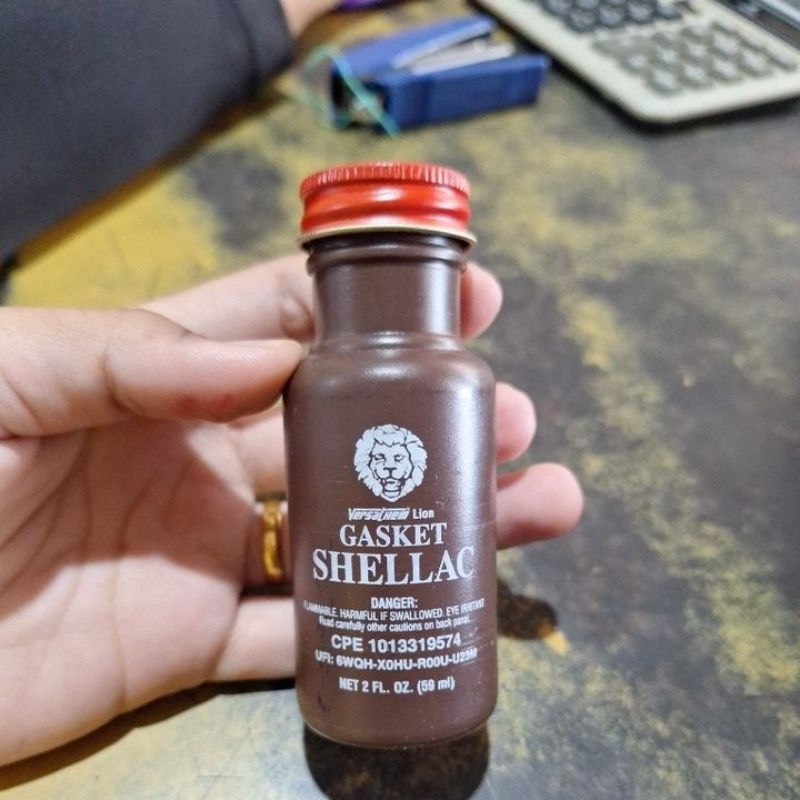 Jual Lem gasket indian shellac 59ml | Shopee Indonesia