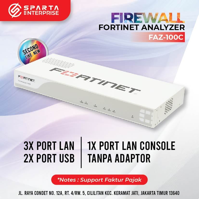 Jual Firewall Fortinet Analyzer 100C Faz-100C | Shopee Indonesia