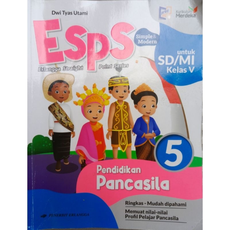 Jual ESPS PENDIDIKAN PANCASILA kelas 5sd Kurikulum Merdeka | Shopee ...