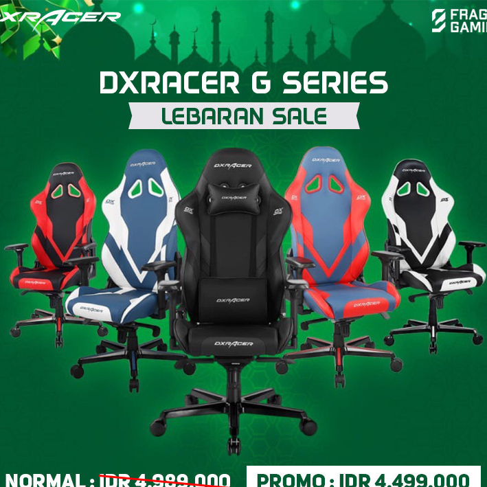 Jual DXRACER G SERIES Black / Red Gaming Chair - Office Chair Kursi ...