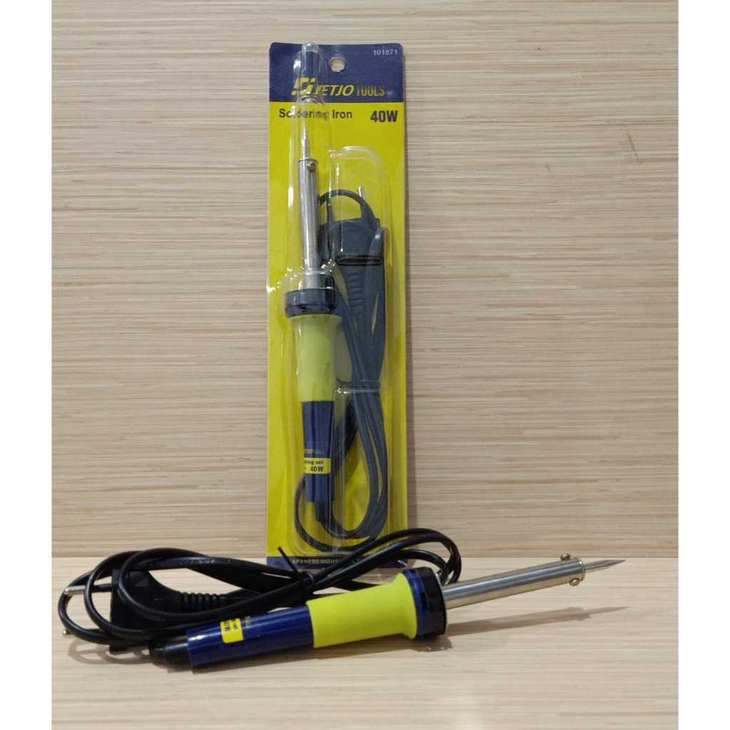 Jual Solder Listrik 40 Watt JETJO Soldering Iron | Shopee Indonesia