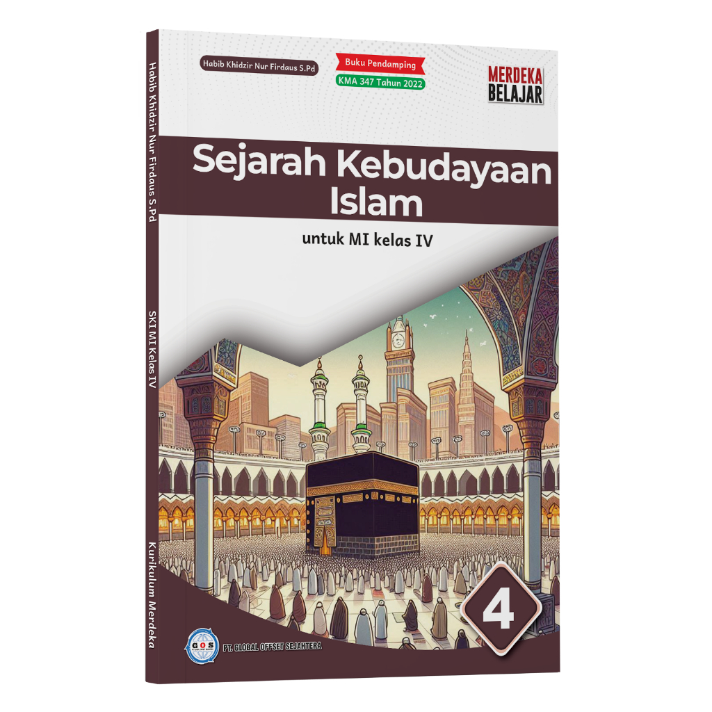 Jual Buku Pendamping Sejarah Kebudayaan Islam Untuk Madrasah Ibtidaiyah (MI) Kelas 4 - PT ...
