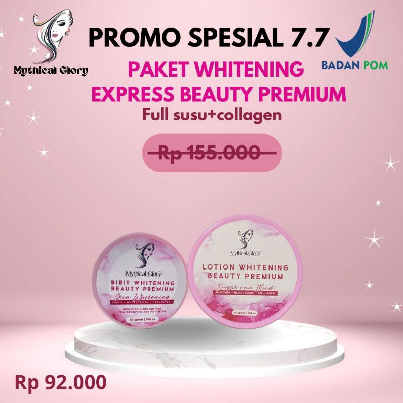 Jual Paket Whitening Beauty Premium | Shopee Indonesia