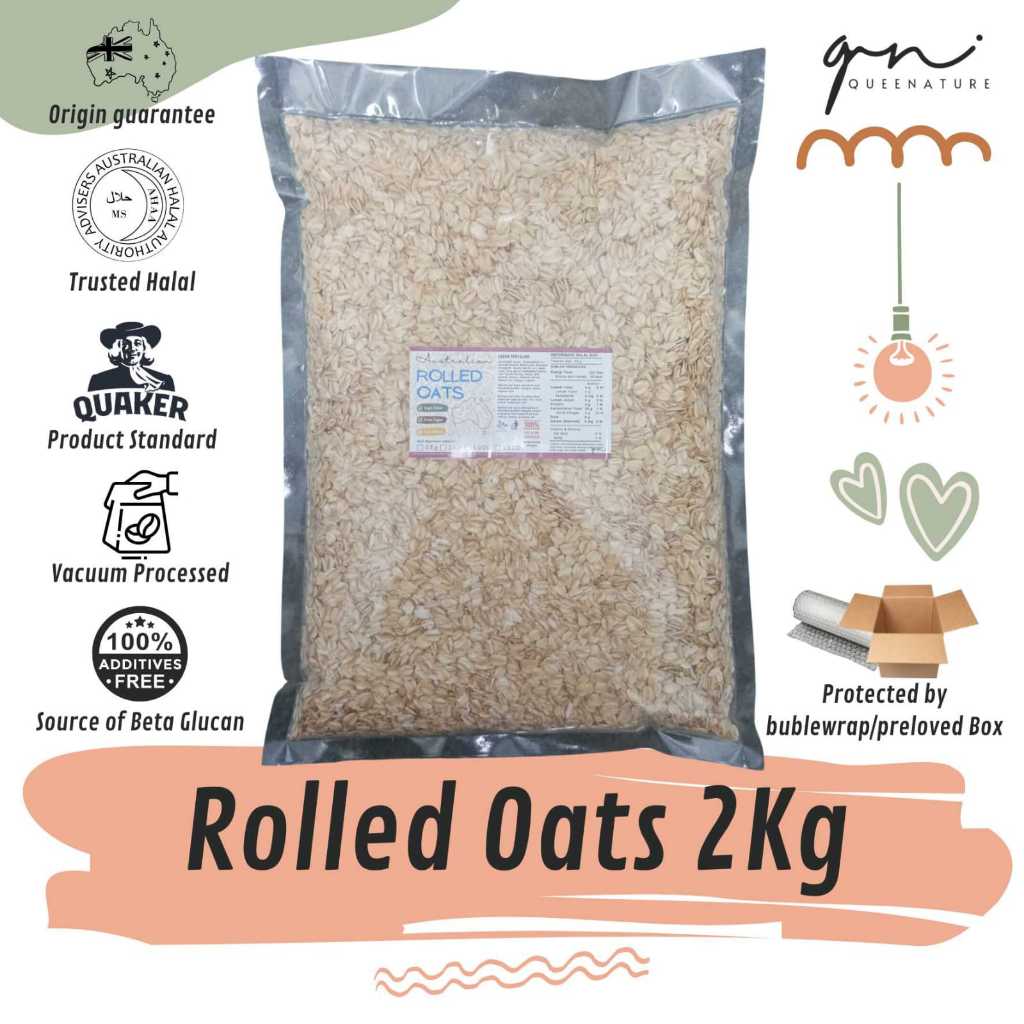 Jual NG Oats / Australian Rolled Oats/ Roll Oat / Oat Giling / Menir ...