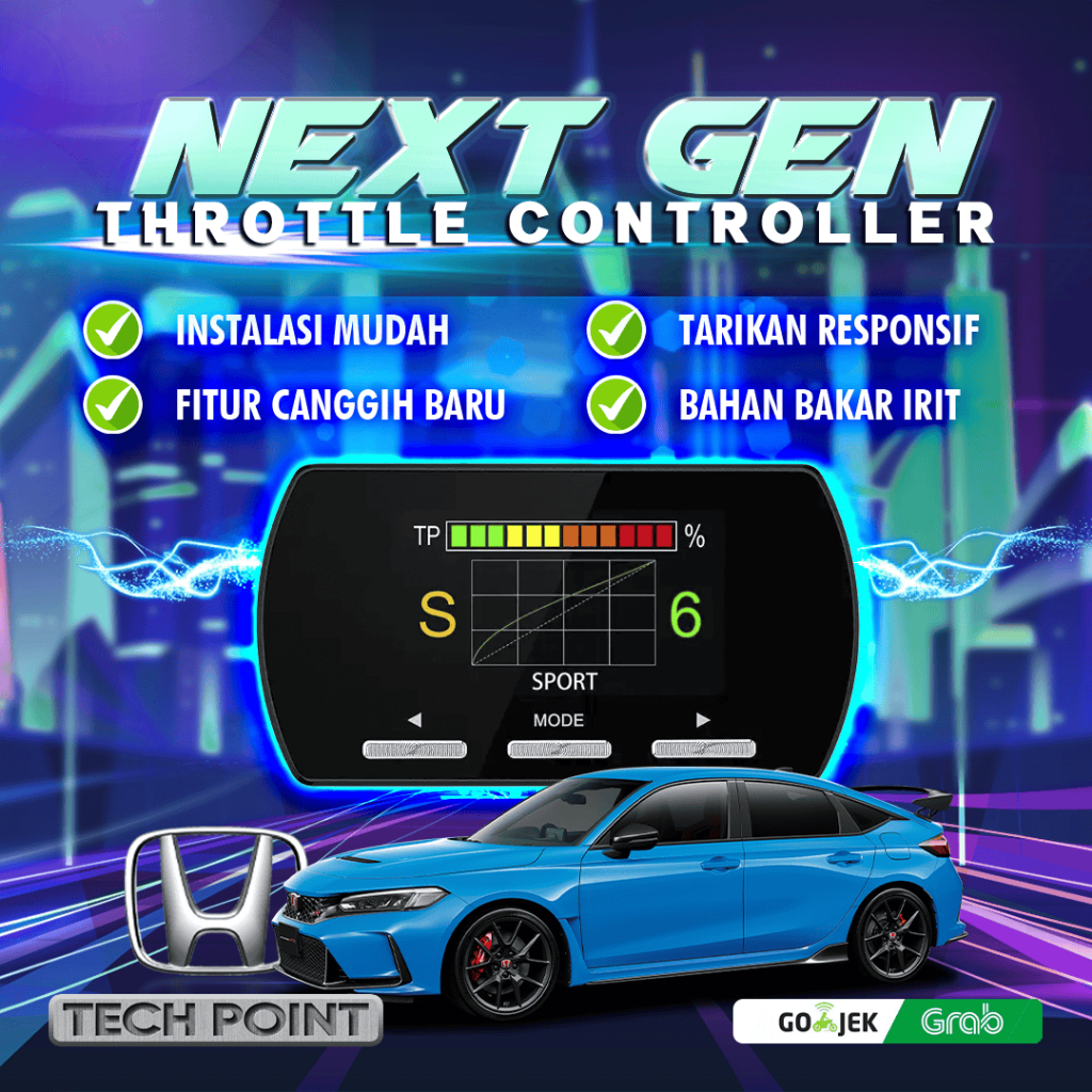 Jual 9 Drive Honda Civic Type R Piggyback Throttle Controller Next Gen ...