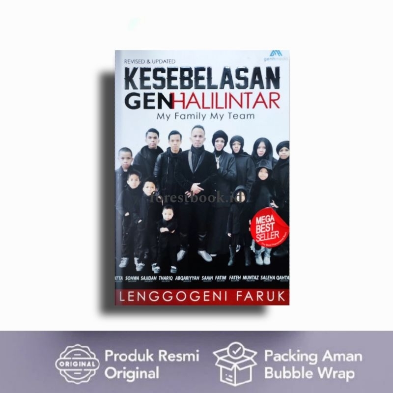 Jual Buku Gen halilintar:My Family My Team Kesebelasan Gen Halilintar ...