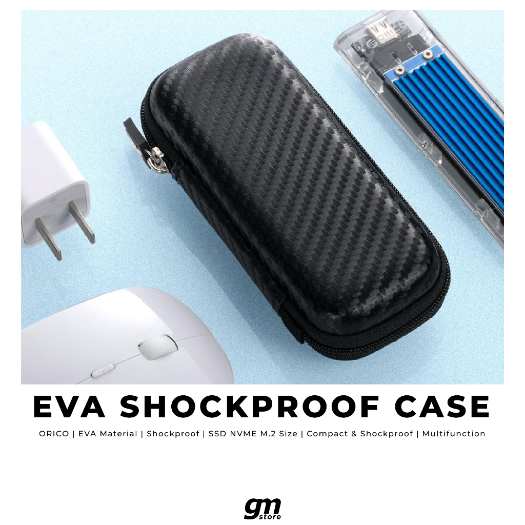 Jual Orico SSD NVME M.2 Hard Drive EVA Shockproof Case M2 Harddrive ...