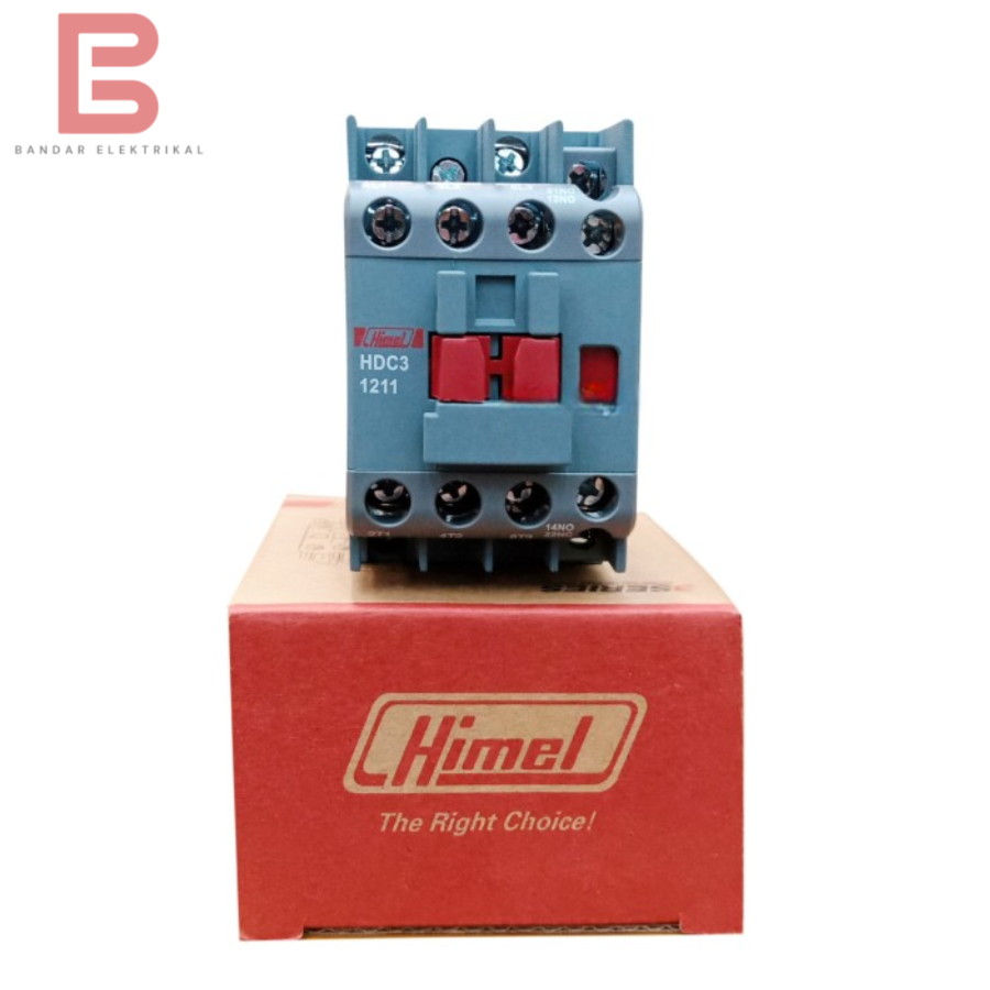 Jual Kontaktor Magnetic Contactor Himel 3P 3 Pole HDC3-12 / HDC312 | Shopee Indonesia