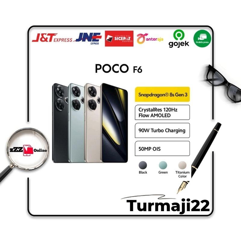 Jual POCO F6 RAM 12/512 Snapdragon 8s Gen 3 Garansi Resmi | Shopee Indonesia