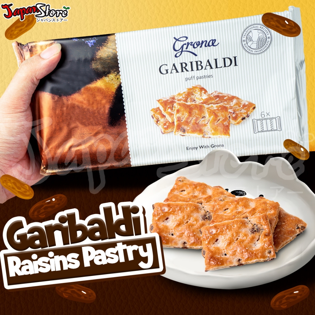 Jual Grona Puff Pastry Garibaldi 354g (Puff Pastry Dengan Kismis ...