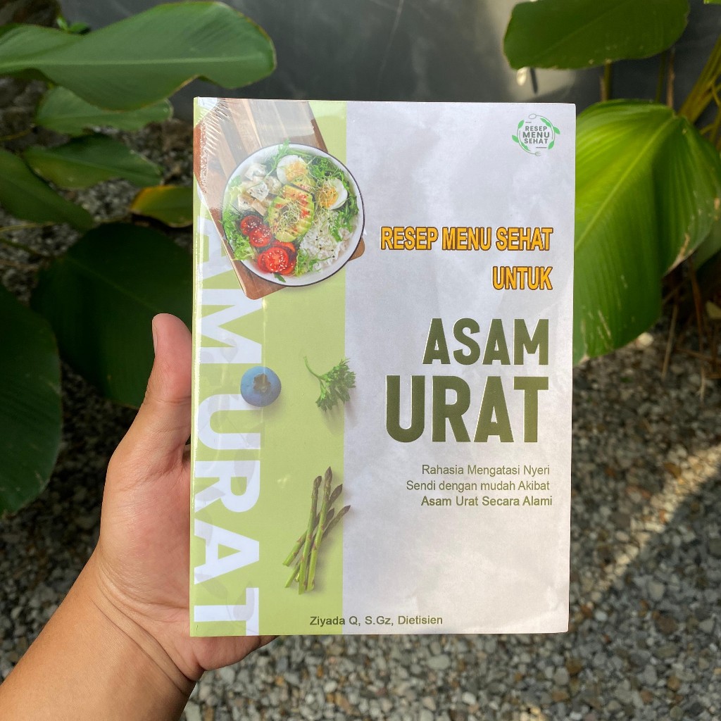 Jual Buku Menu Makanan Sehat - Buku Resep Masakan Sehat Asam Urat ...