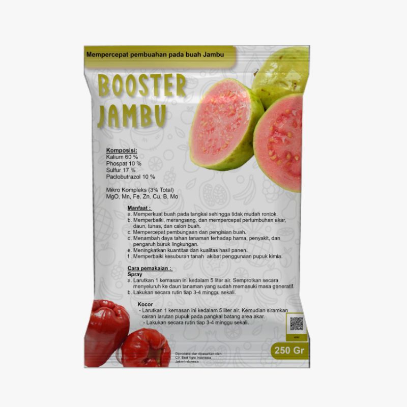 Jual Pupuk Organik Booster Jambu Booster Buah Serbuk Terbaik Ampuh Agar Cepat Berbuah Lebat ...