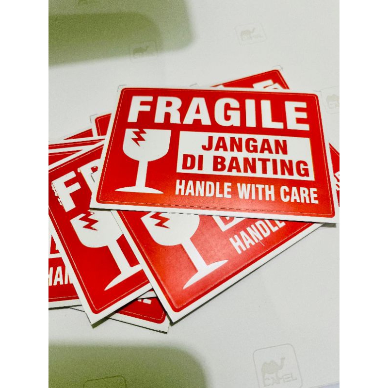 Jual LABEL PRODUK JANGAN DIBANTING | Shopee Indonesia