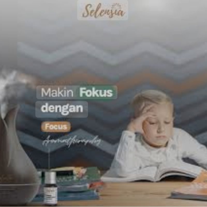 Jual Pengharum Ruangan plus Aromatherapy FOCUS Oi(mix dari Lavender ...